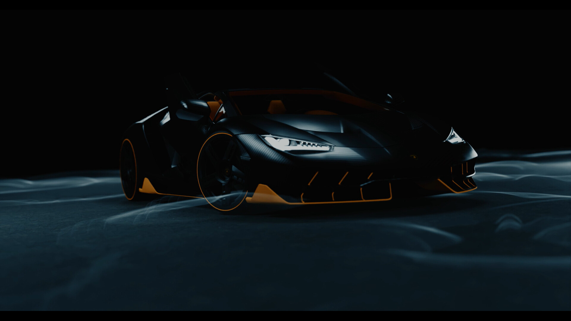ArtStation - Lamborghini Centenario Roadster Animation