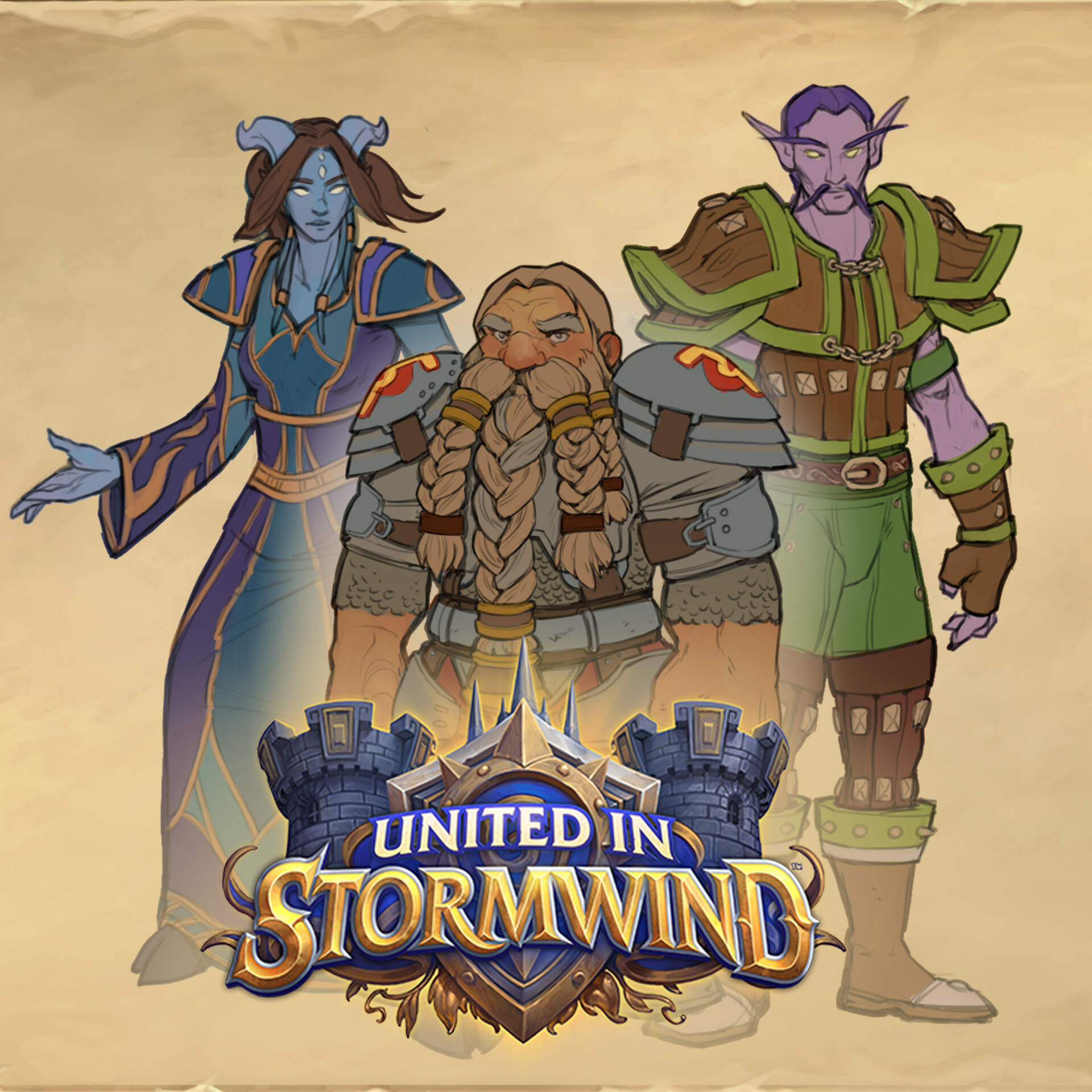 ArtStation - Hearthstone Style Guide - Stormwind