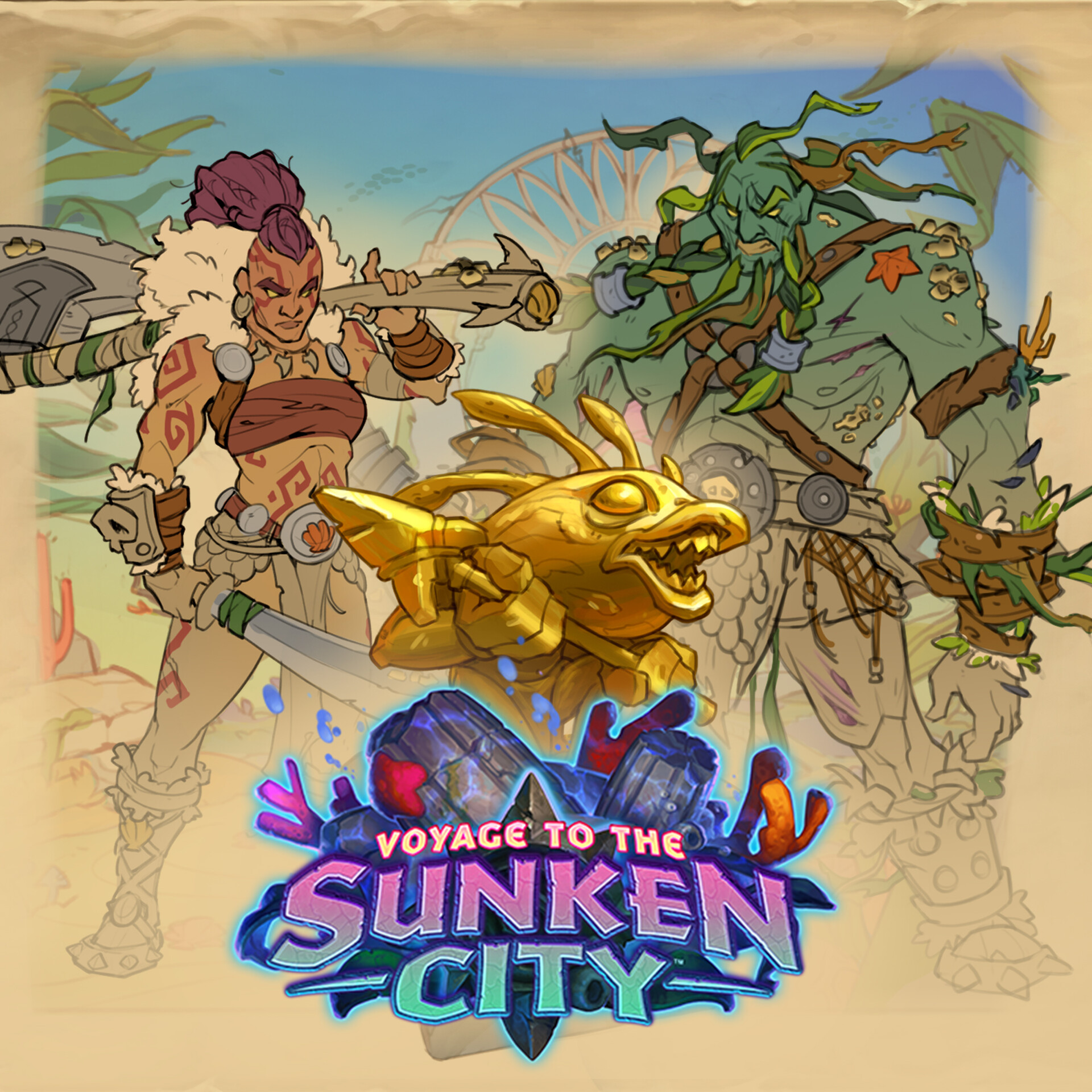 ArtStation - Hearthstone Style Guide - Sunken City