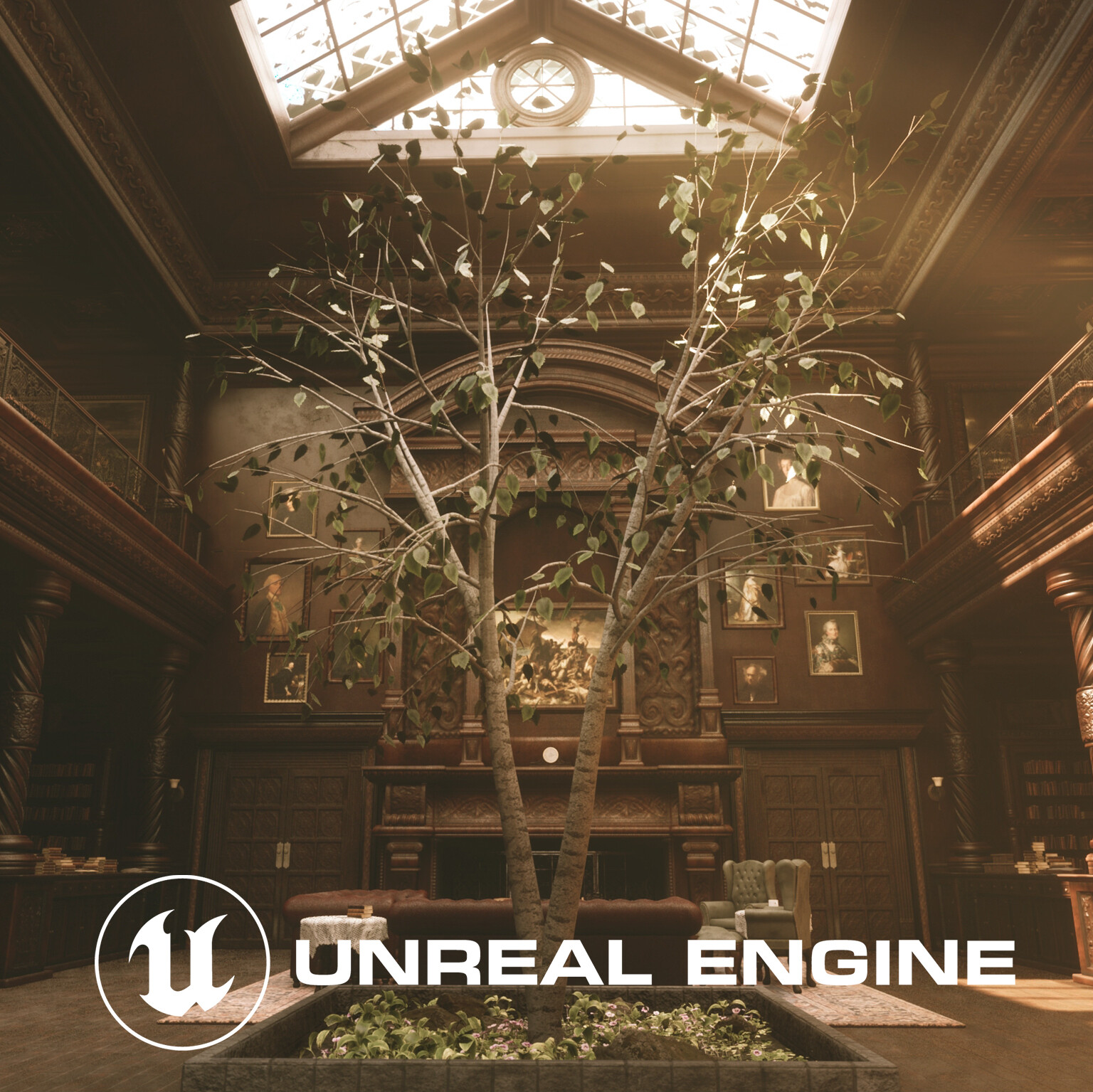 ArtStation - The Ancestral Library | Unreal Engine 5