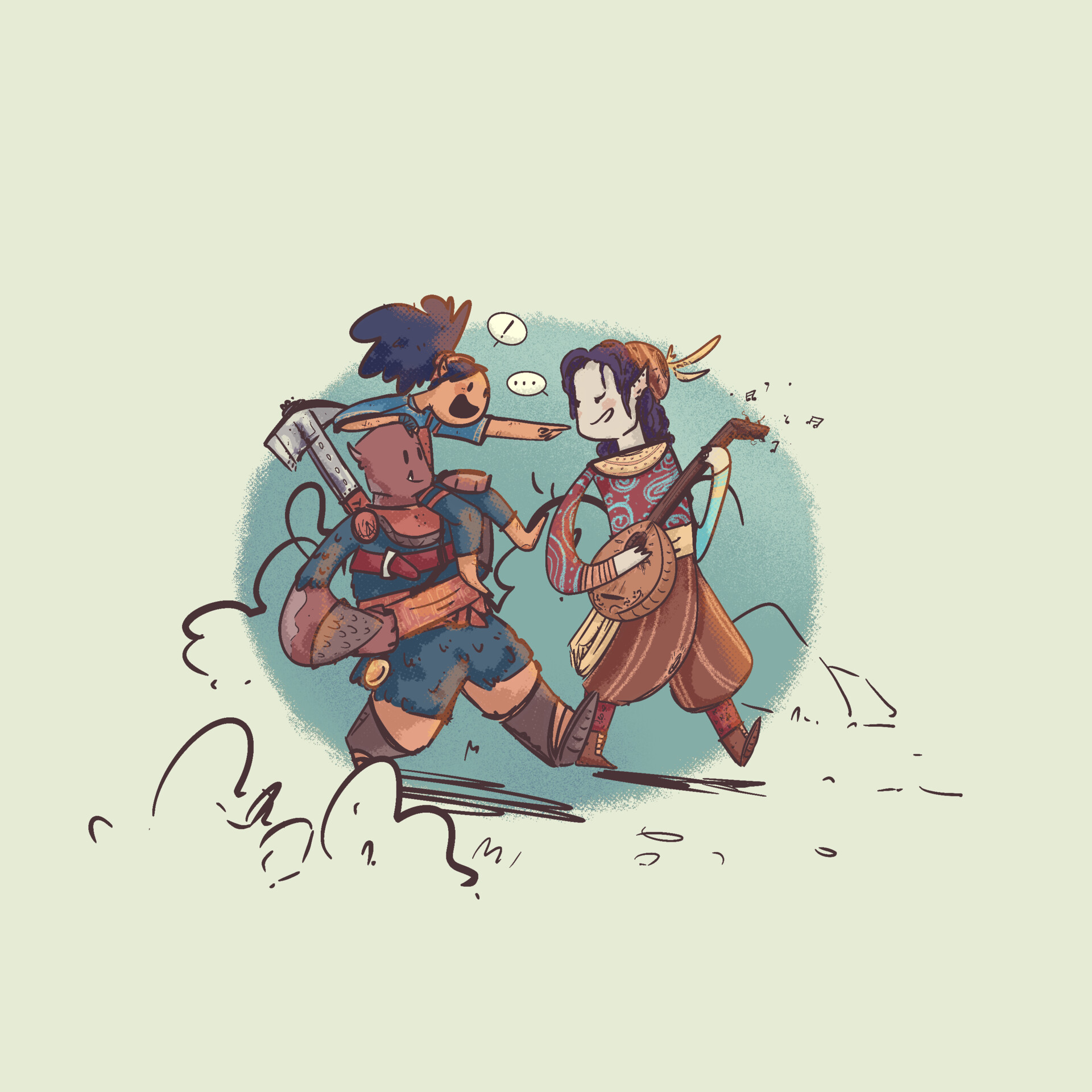 ArtStation - To the Adventure: DnD Illustrations