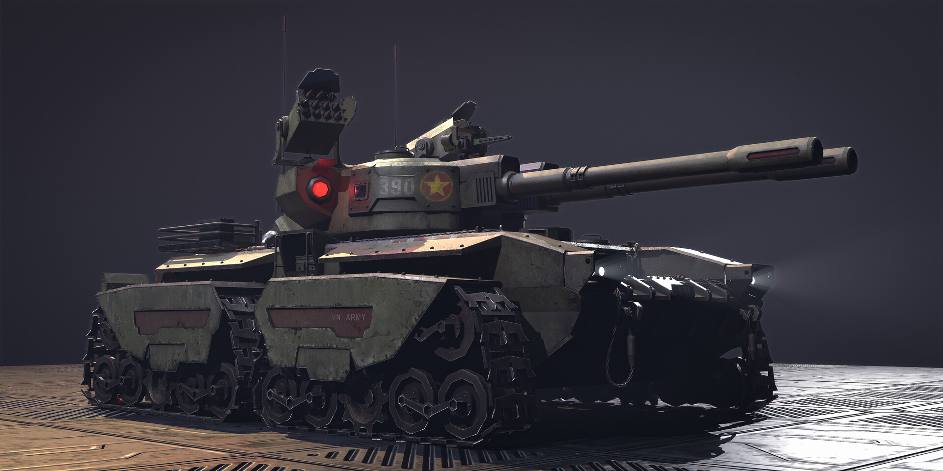 ArtStation - Tank - 390