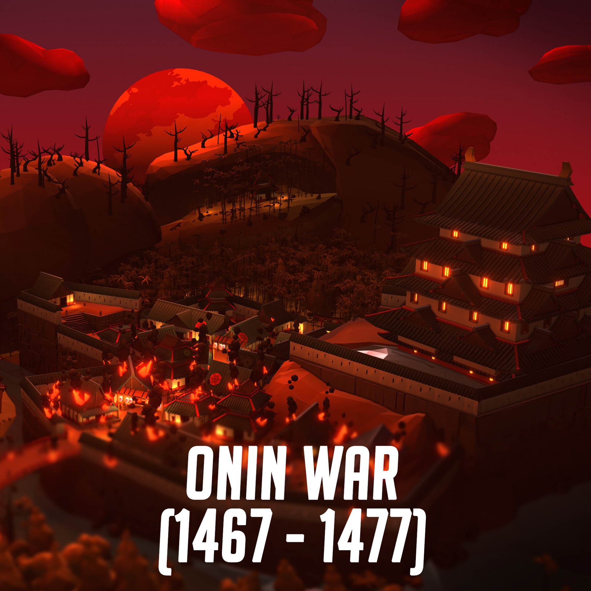 ArtStation - The Onin War (1467-1477)