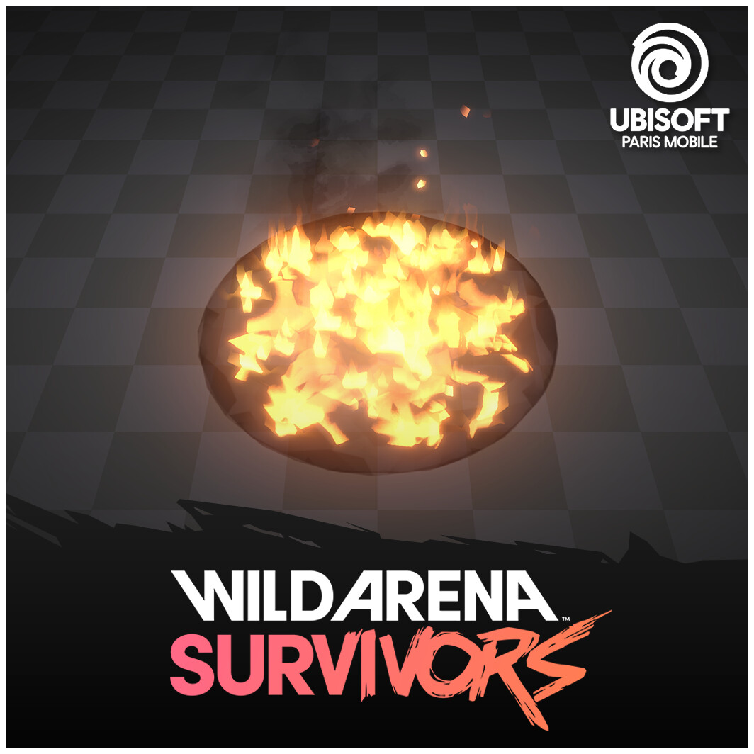 ArtStation - Wild Arena Survivors - VFX - Molotov & Explosion