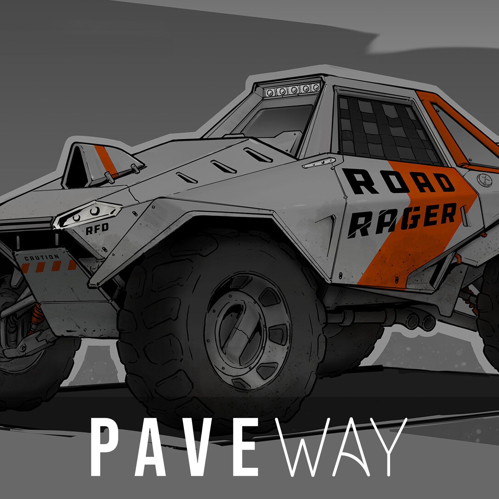 ArtStation - Off-road Car design