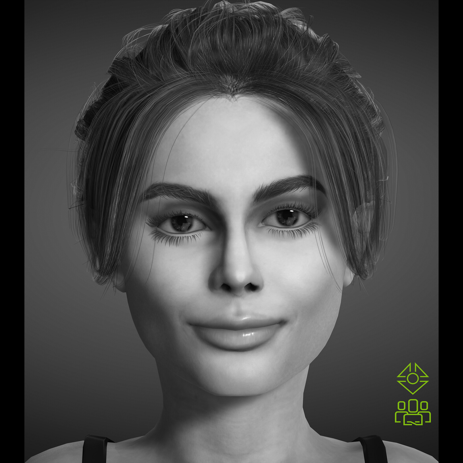 ArtStation - Plastic face ...