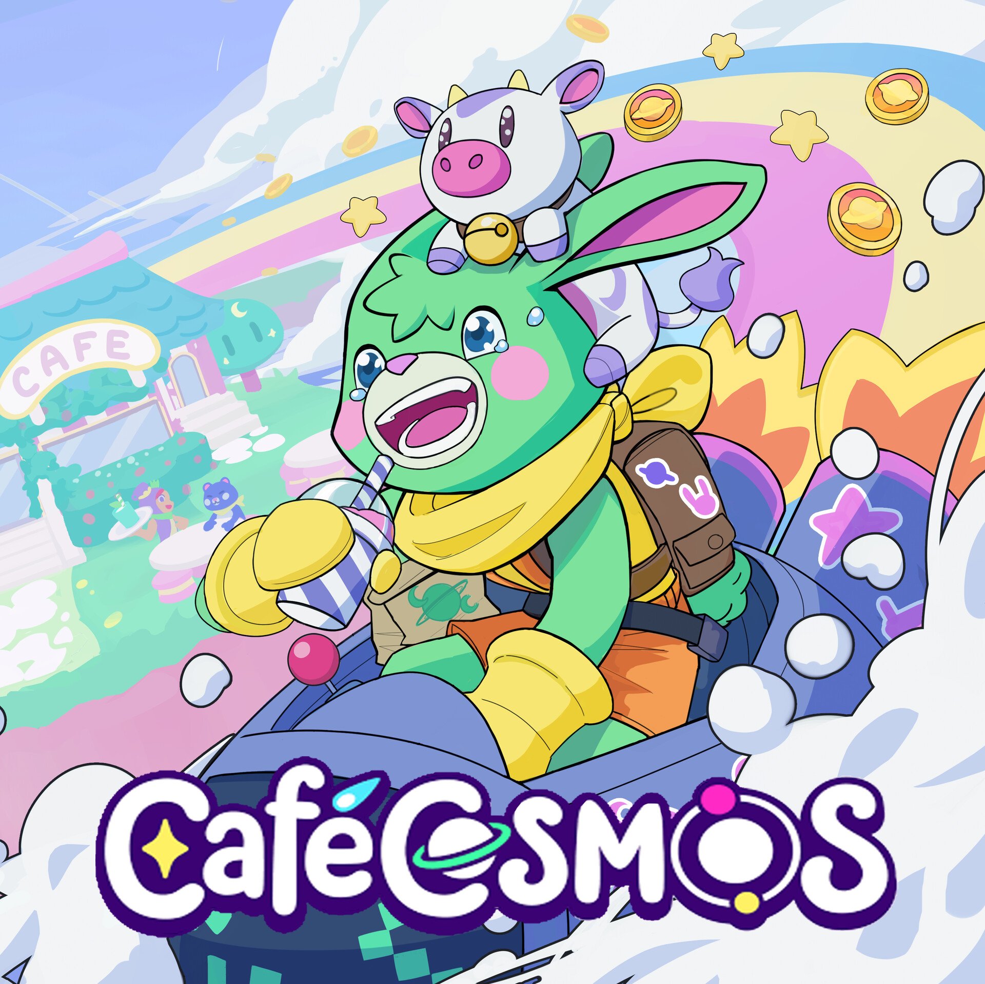 ArtStation - Cafe Cosmos Assets