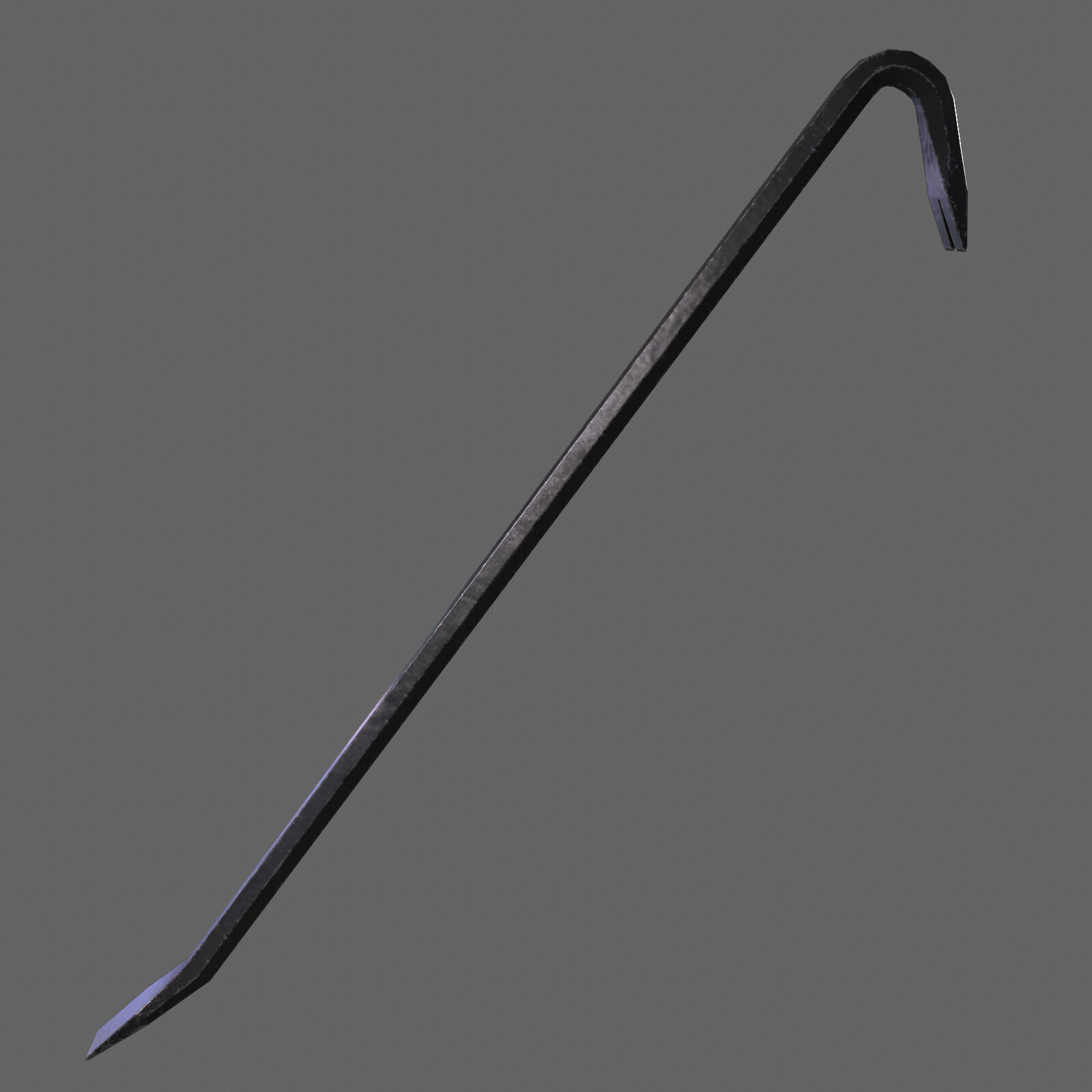 ArtStation - PBR Crowbar V2 Black