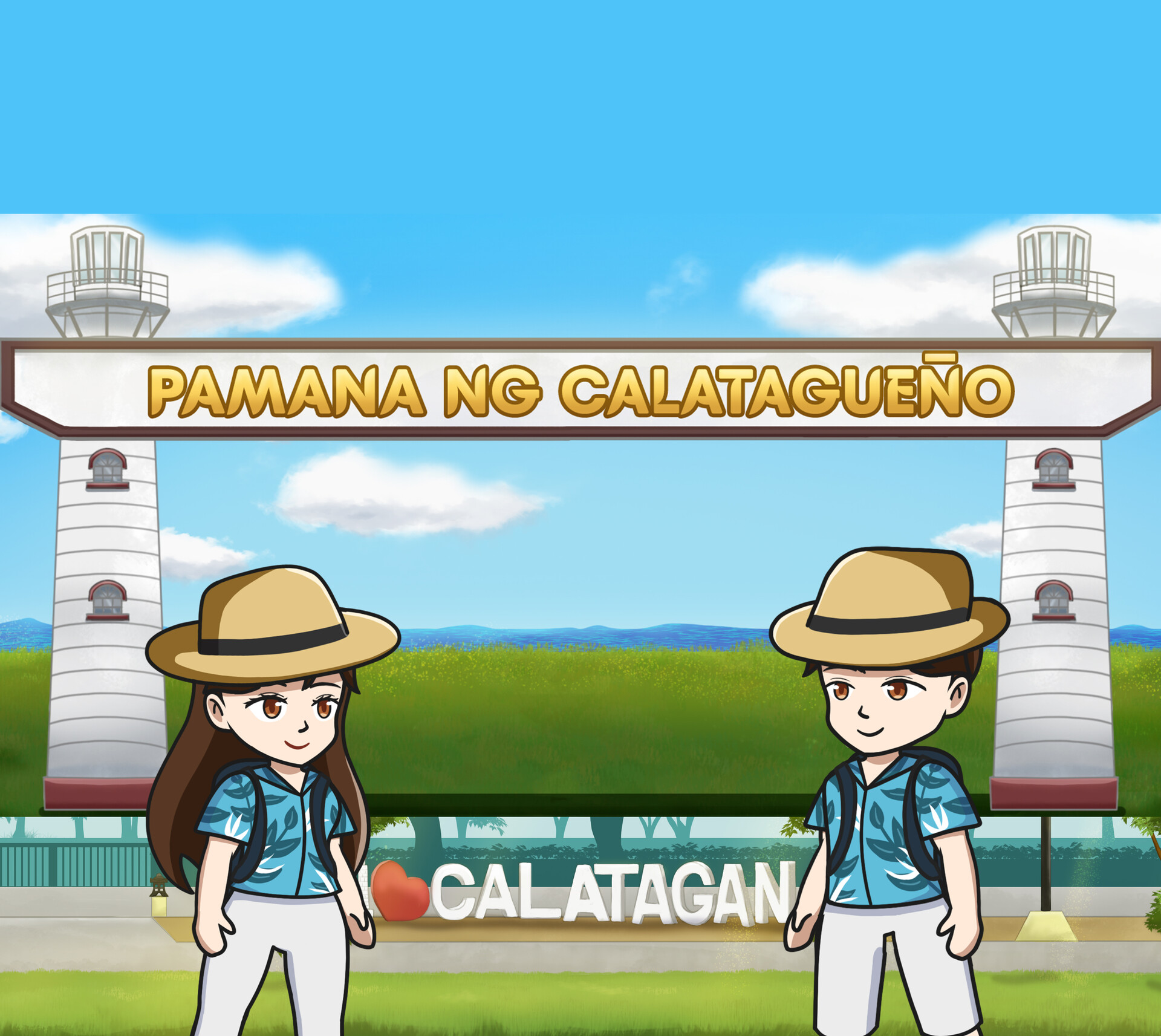 ArtStation - Interactive 2D Virtual Environment