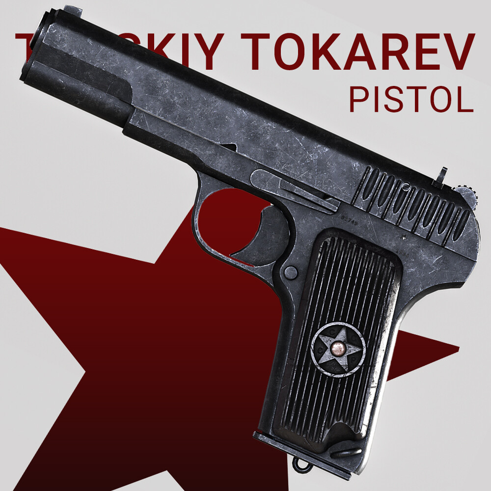 ArtStation - Tulskiy-Tokarev (TT) Pistol