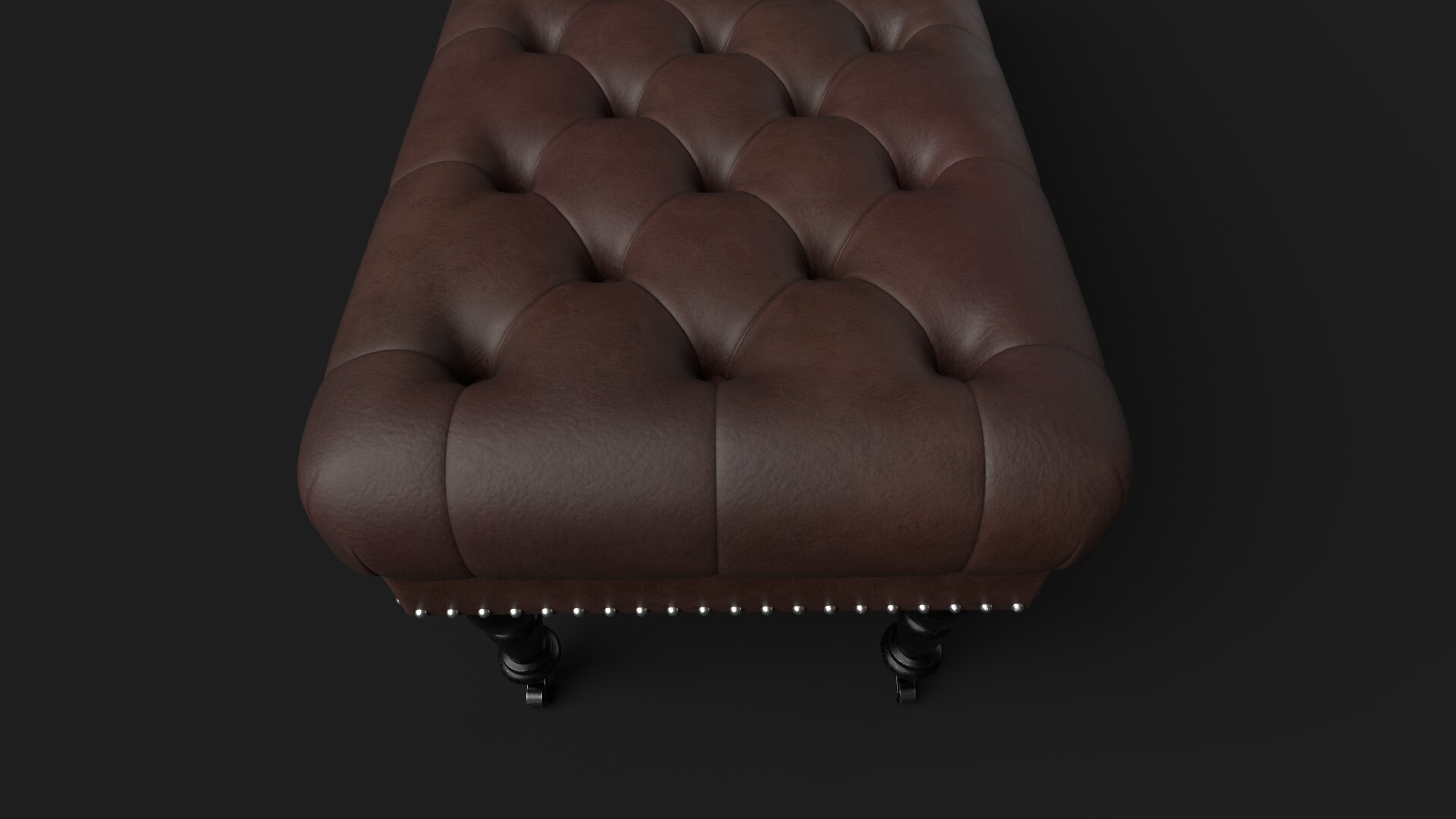 ArtStation - Leather Bench