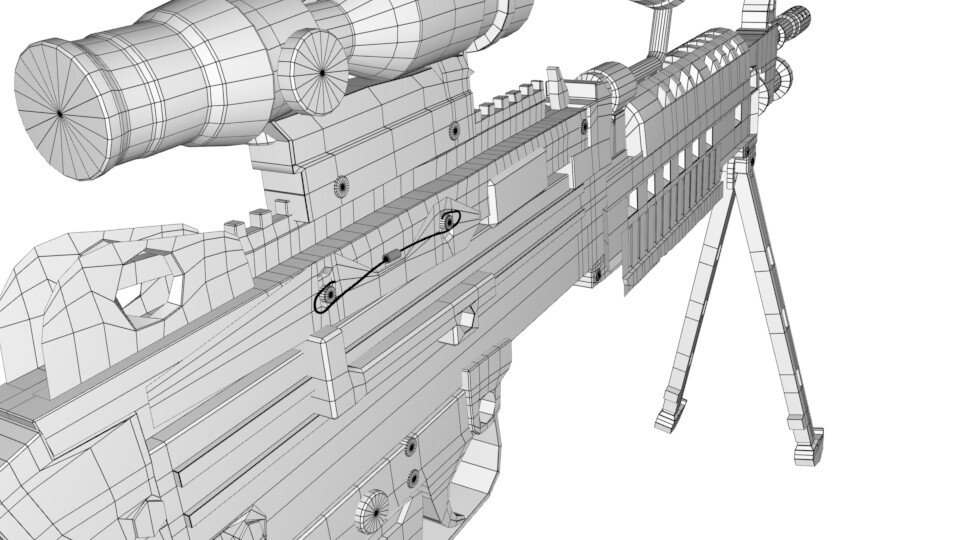 ArtStation - GUN MODELLING