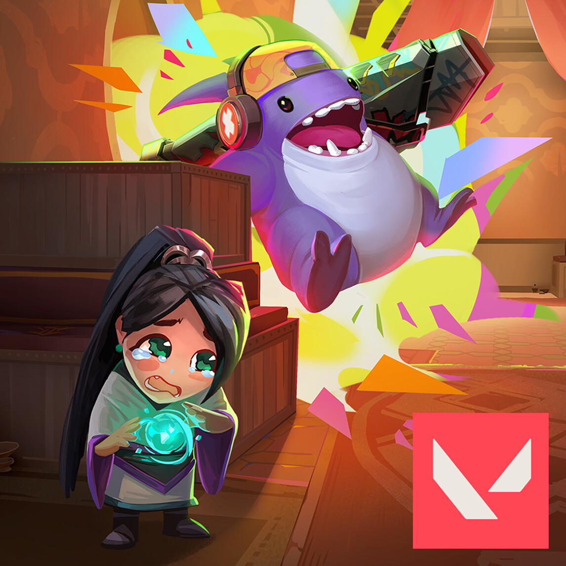 ArtStation - Valorant Card: Scared Sage