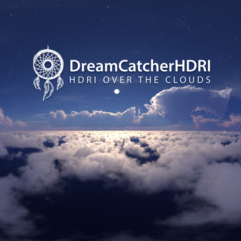 DreamCatcherHDRI - New Aerial Moonlight Cloudy HDRI Environments ...