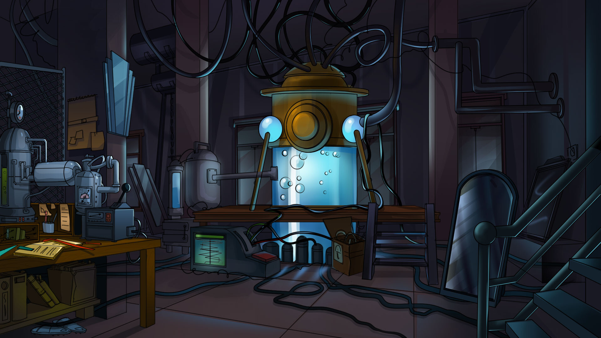 ArtStation - Backgrounds for NSFW novel.