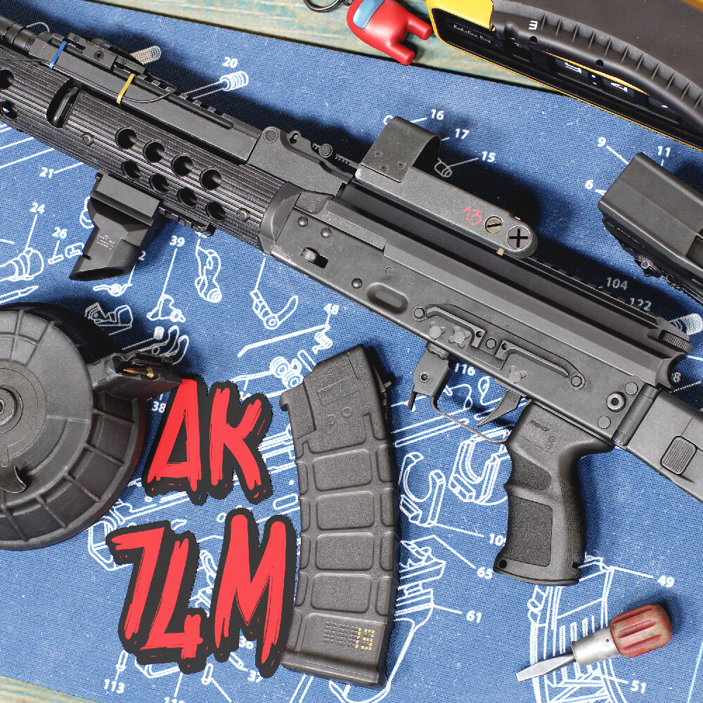 ArtStation - AK-74M Custom