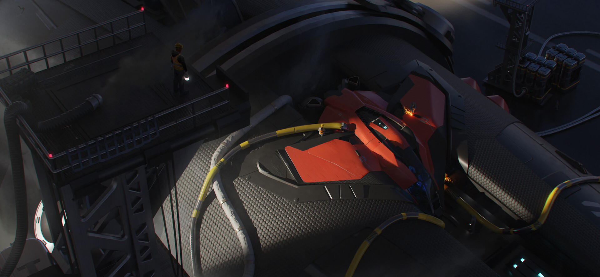 ArtStation - Space Exploration - Part I / Spaceship Design