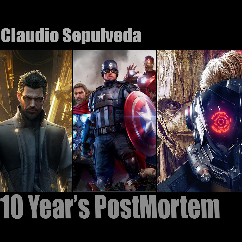 ArtStation - 10 year's anniversary PostMortem