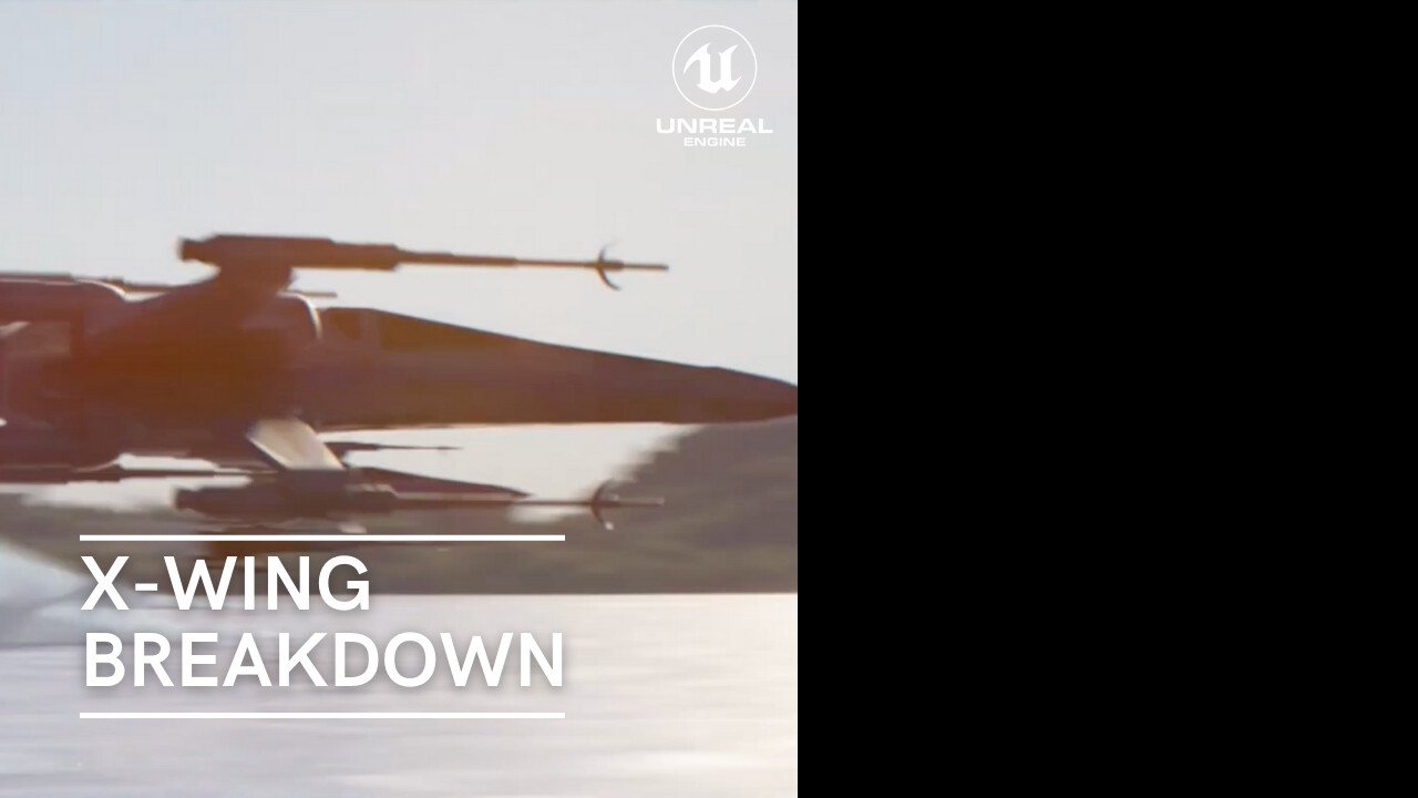 ArtStation - BREAKDOWN STAR WARS X-Wing shot || ROBJIN Studio || UNREAL 5