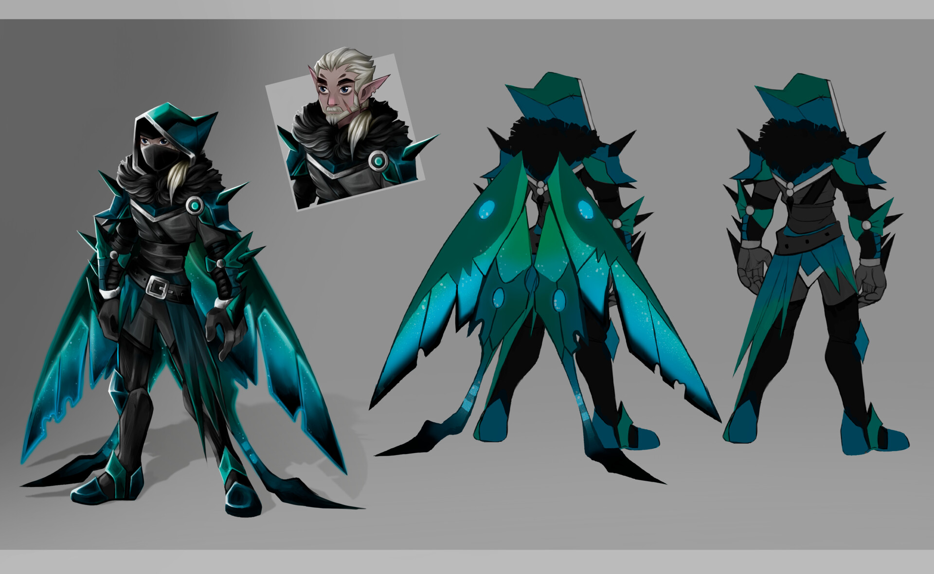 ArtStation - Hunter - Fairy thief character design (Thesis work)