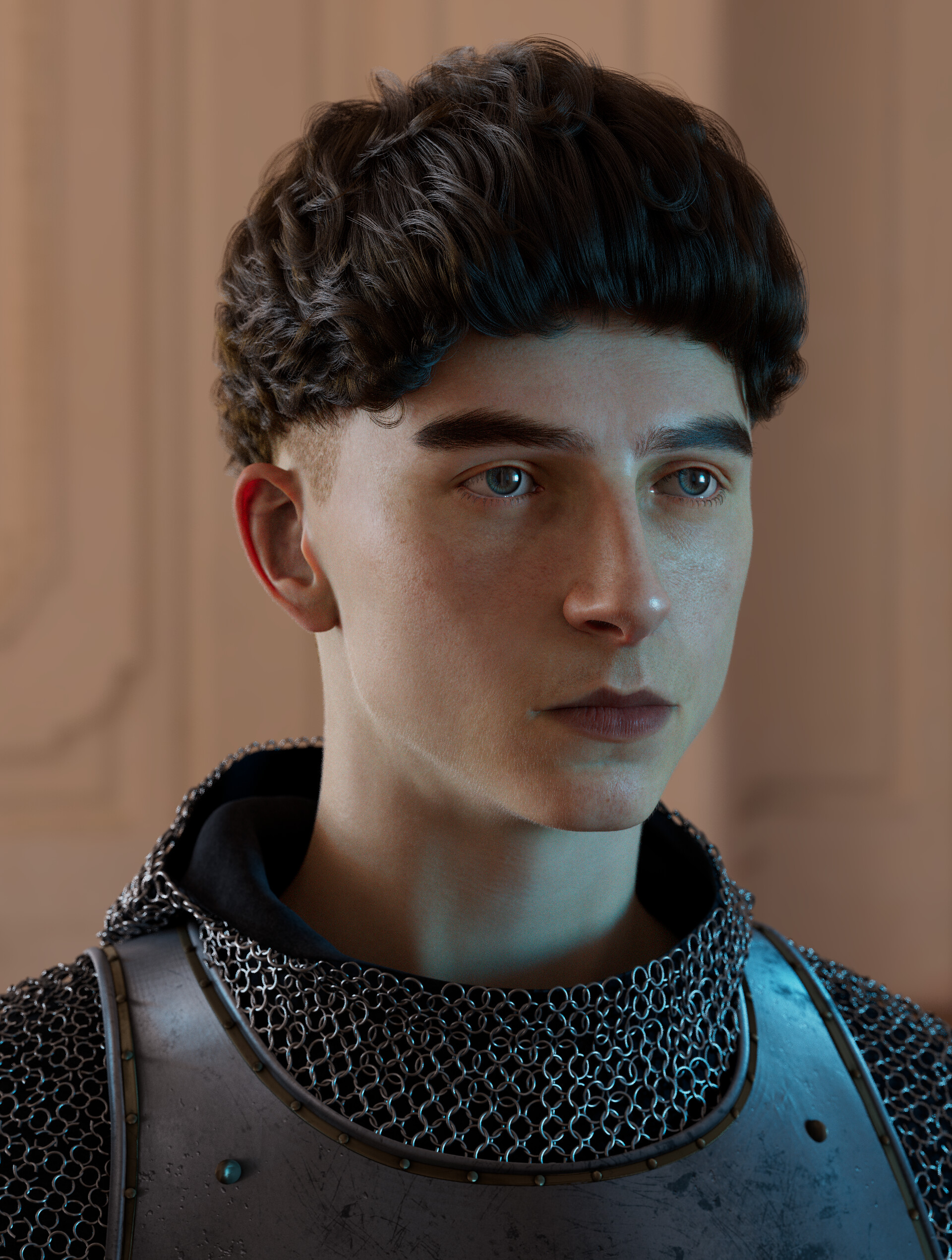 ArtStation - The King - Timothée Hal Chalamet