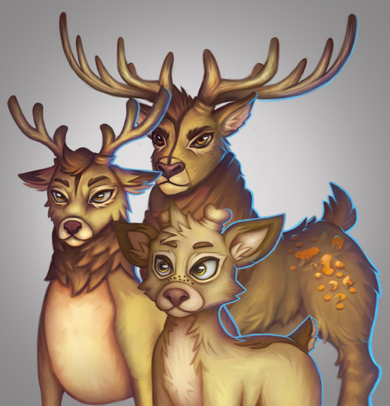 ArtStation - Deer concept art & Icons