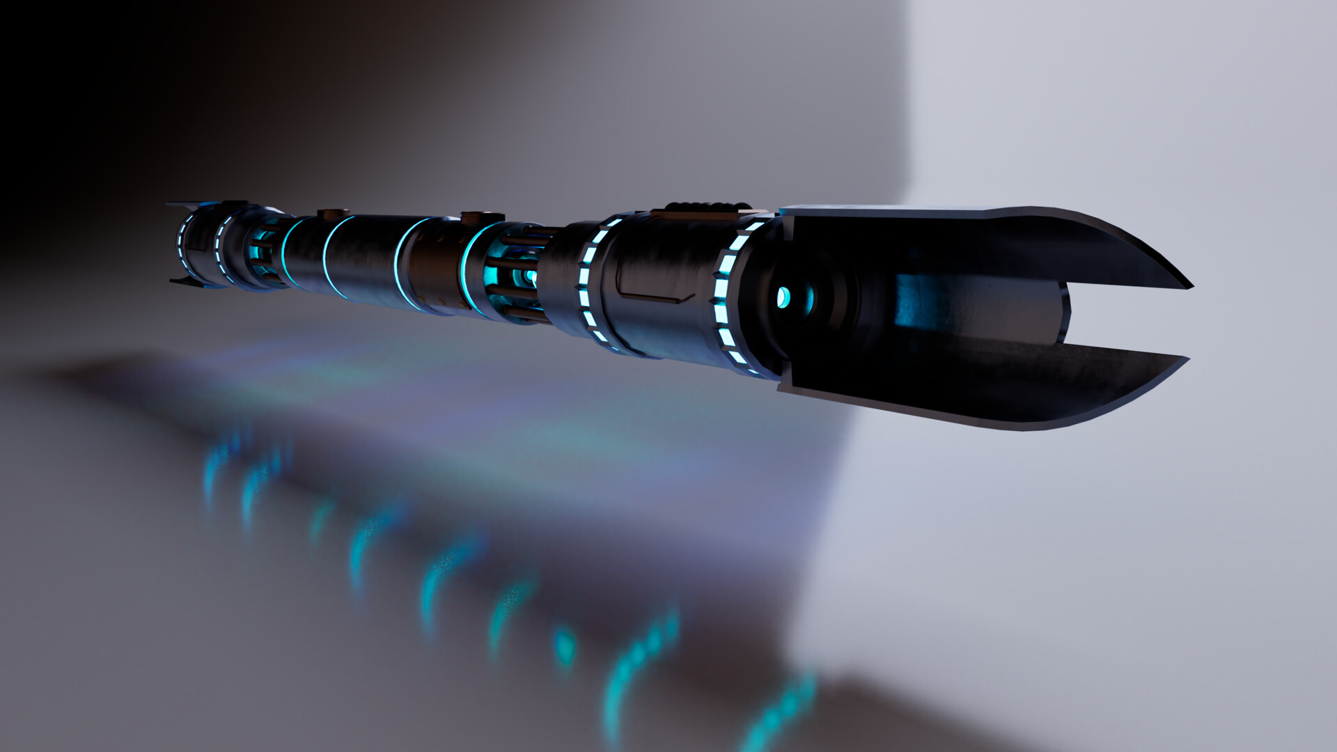 ArtStation - Two Handed Lightsaber