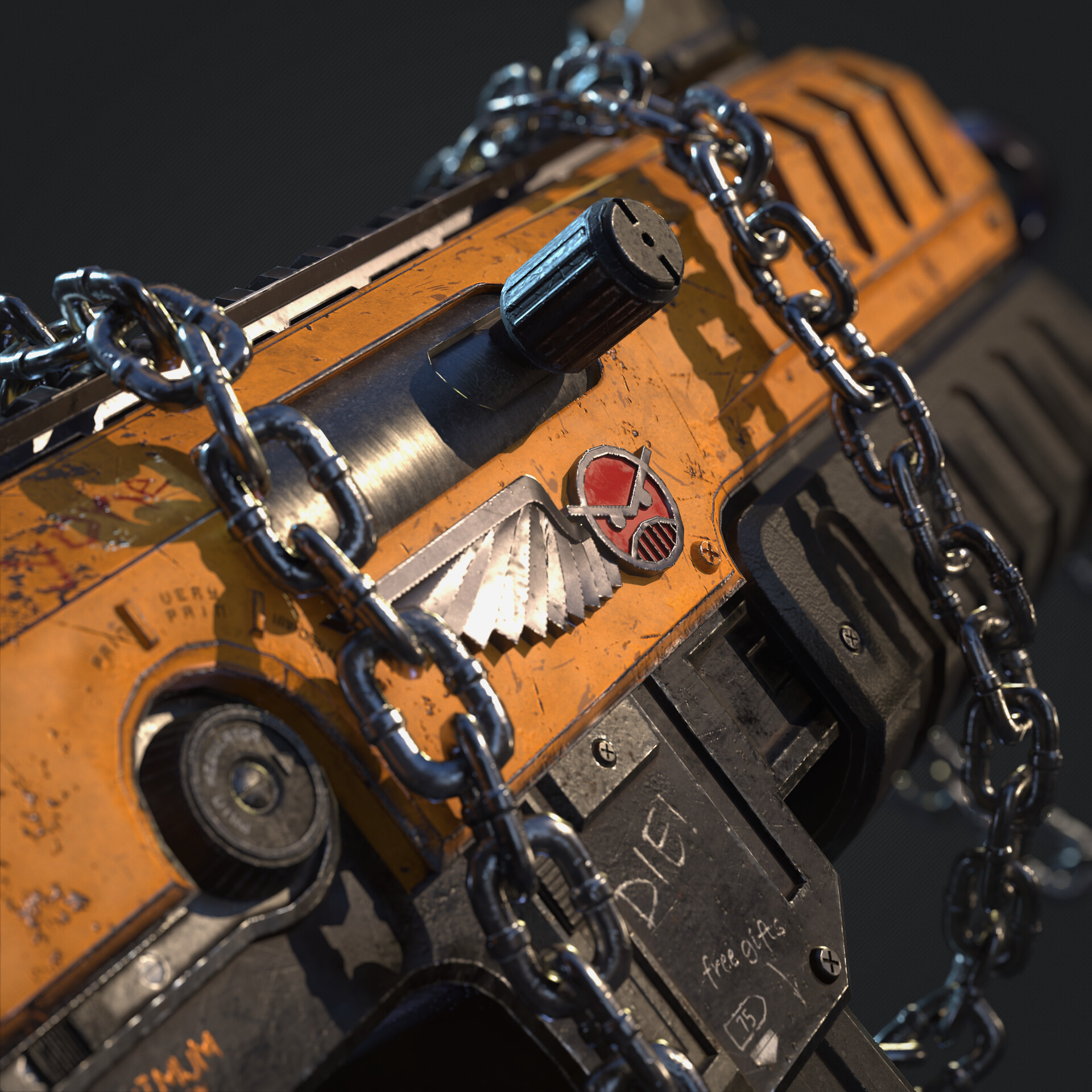 ArtStation - Custom WH40K Bolter