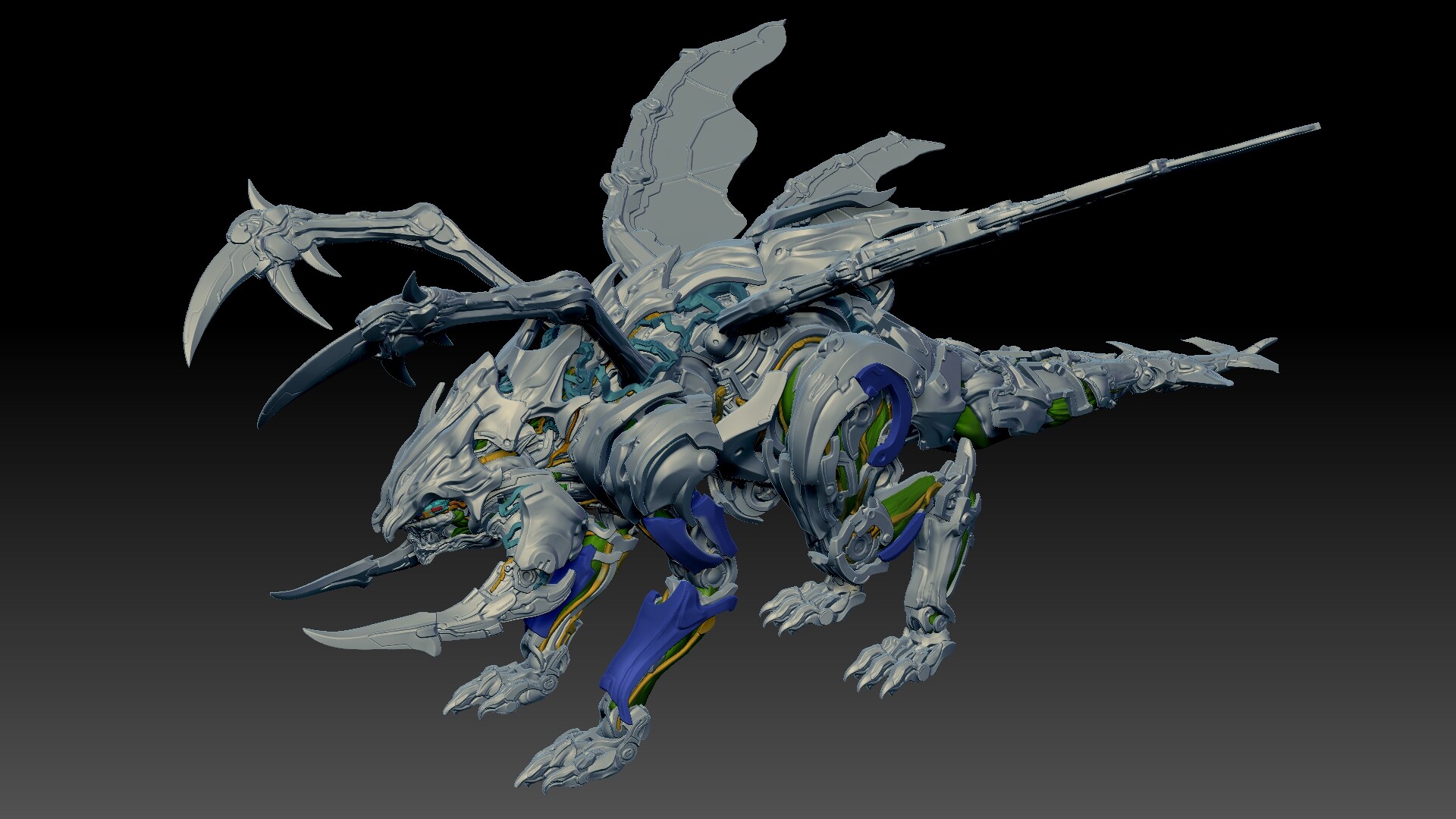 ArtStation - SC2：mechanical zergling concept 3edition