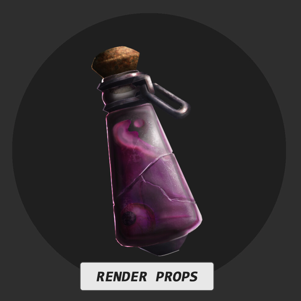 ArtStation - Render study props