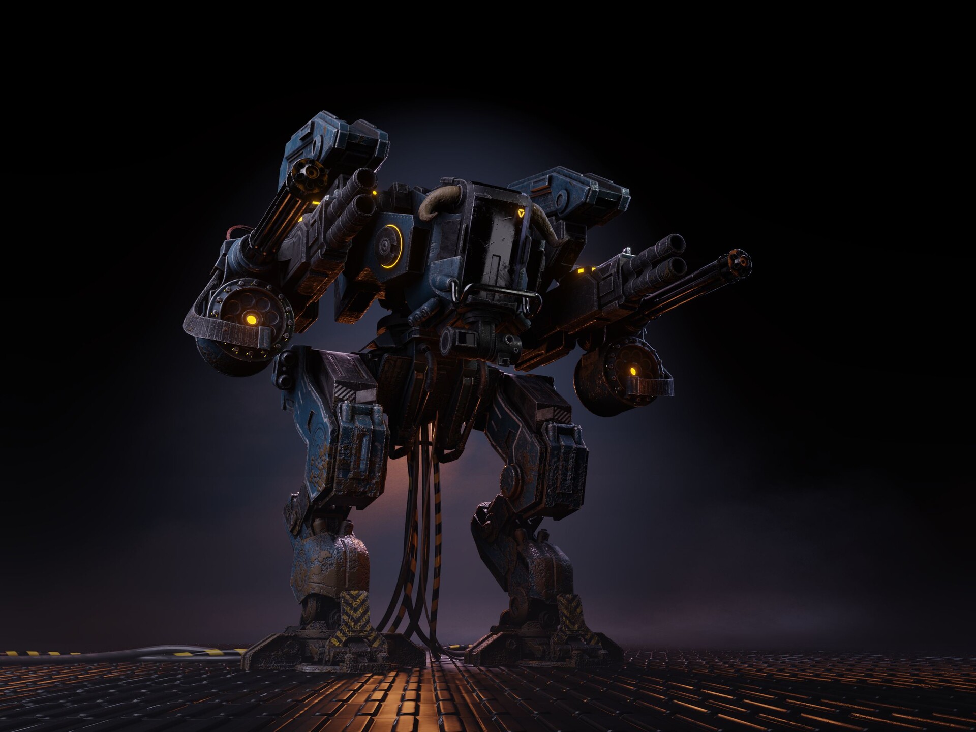 ArtStation - Study battlemech