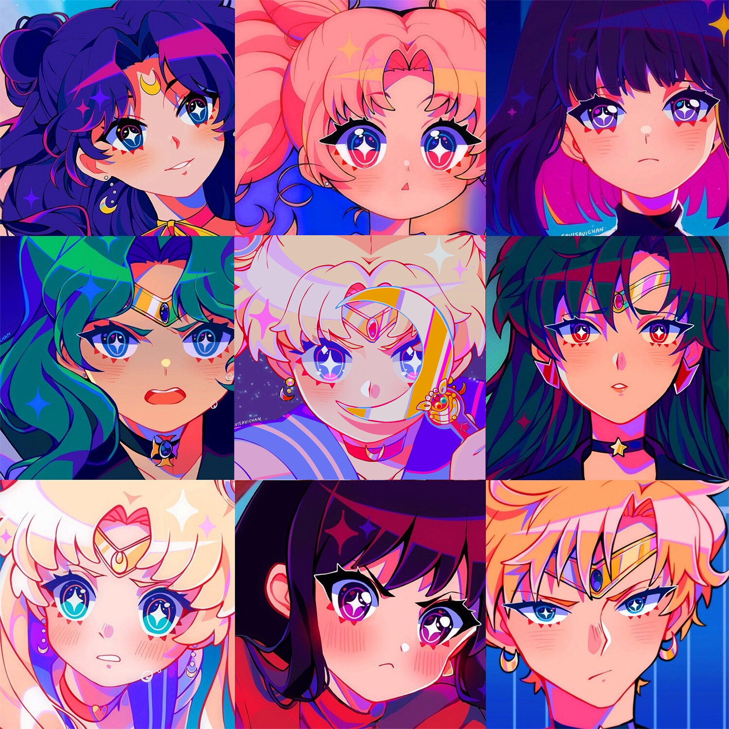 ArtStation - Sailor Moon Redraws