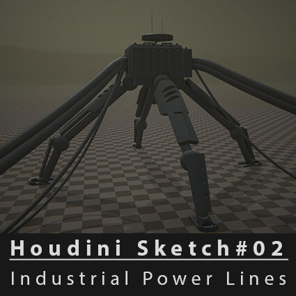 ArtStation - Industrial Power Lines