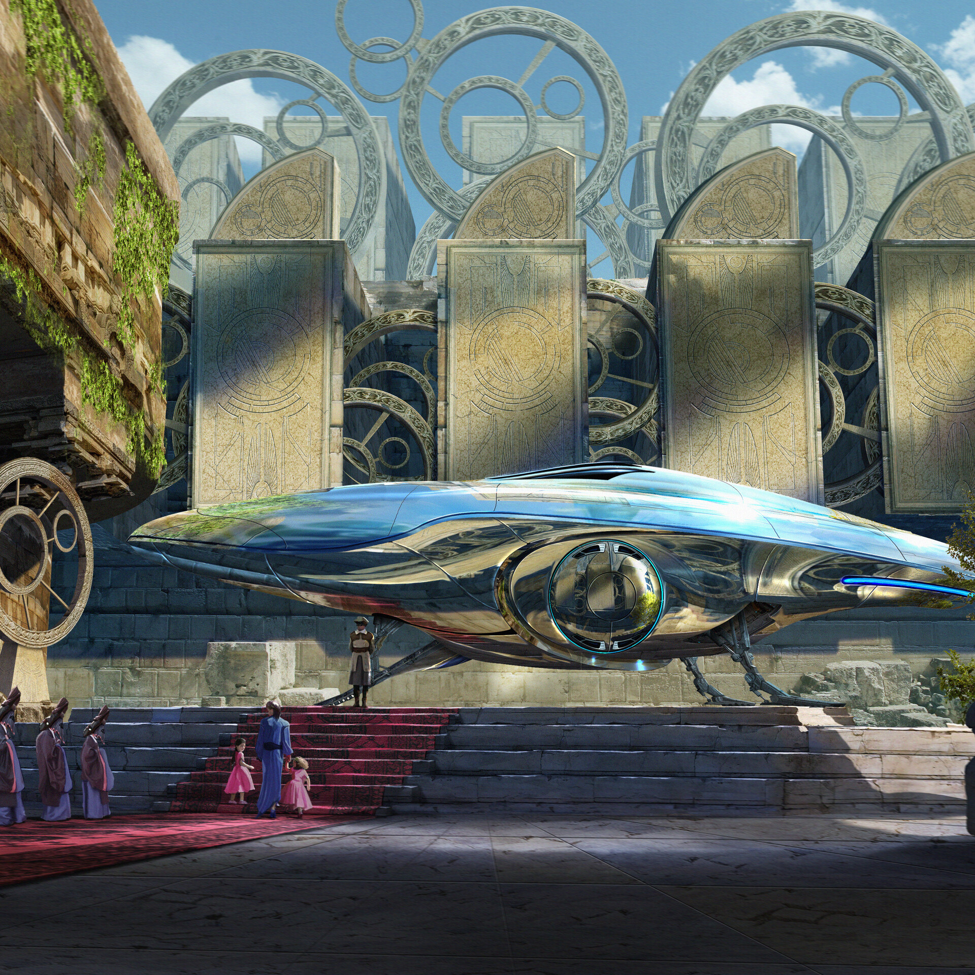 ArtStation - SILVER SHIP