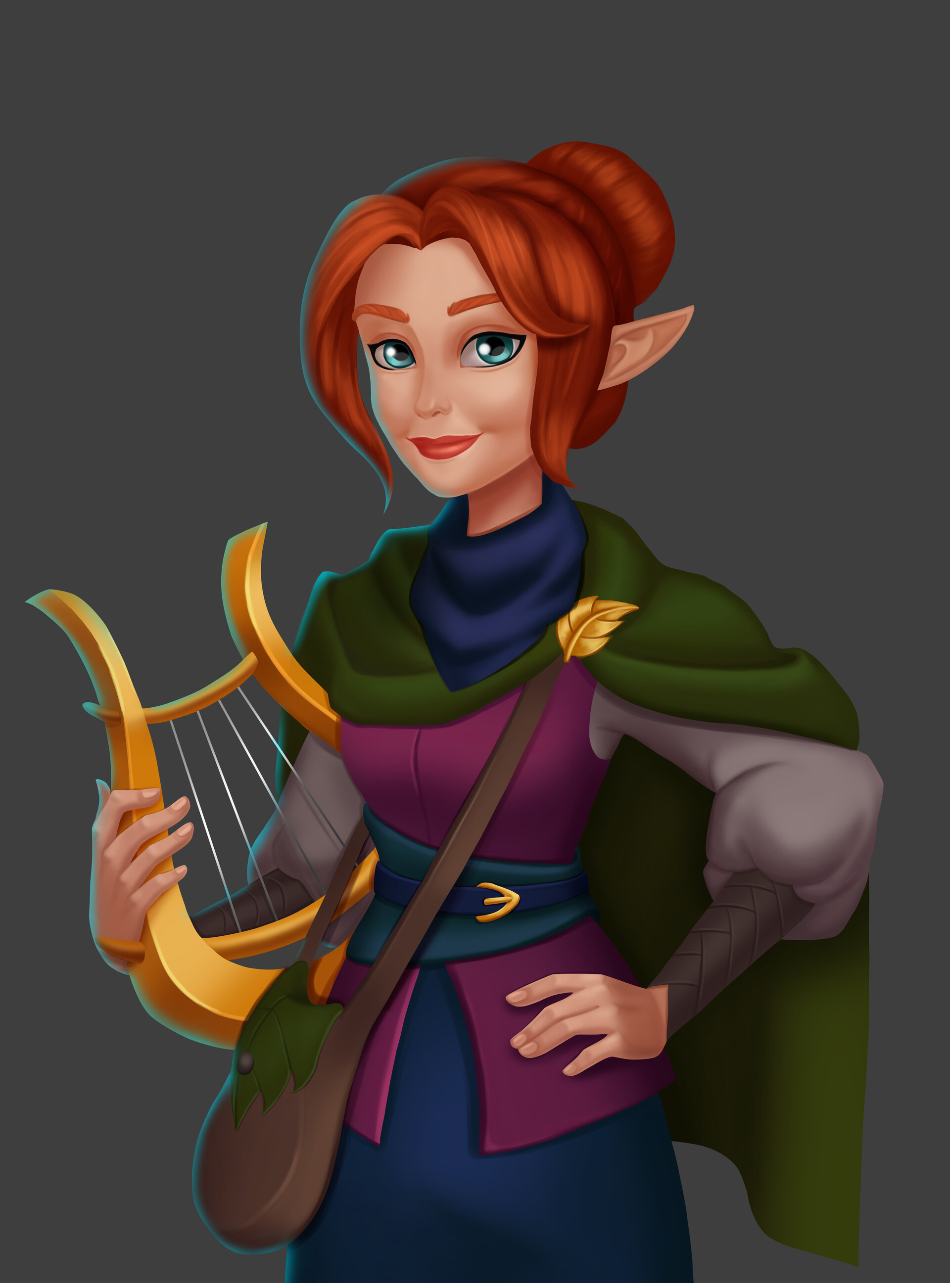 ArtStation - Wandering Bard