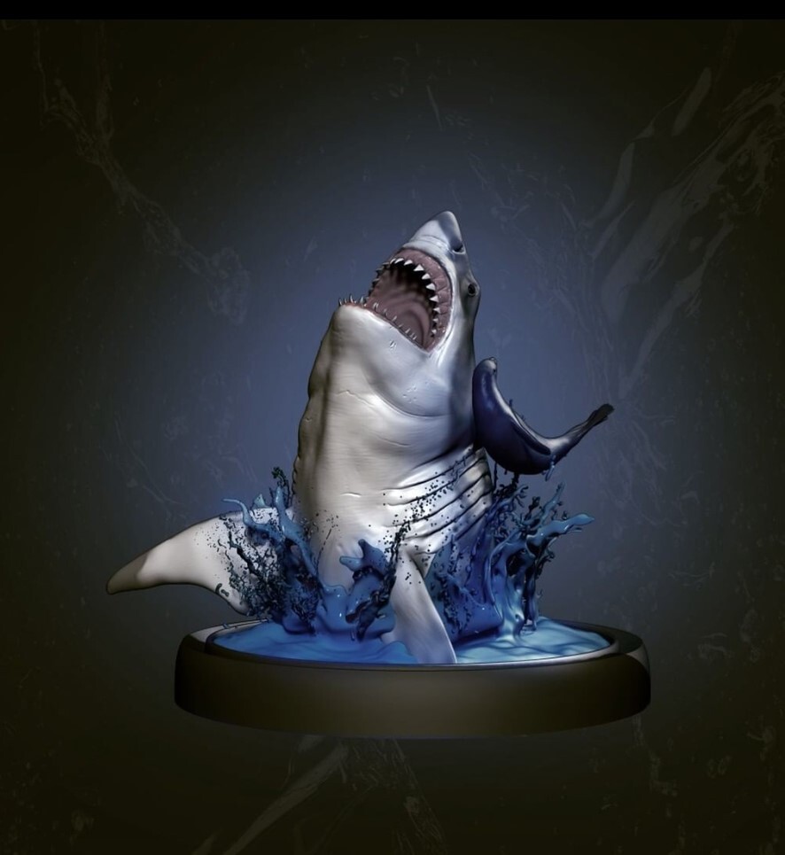 ArtStation - Shark Attack