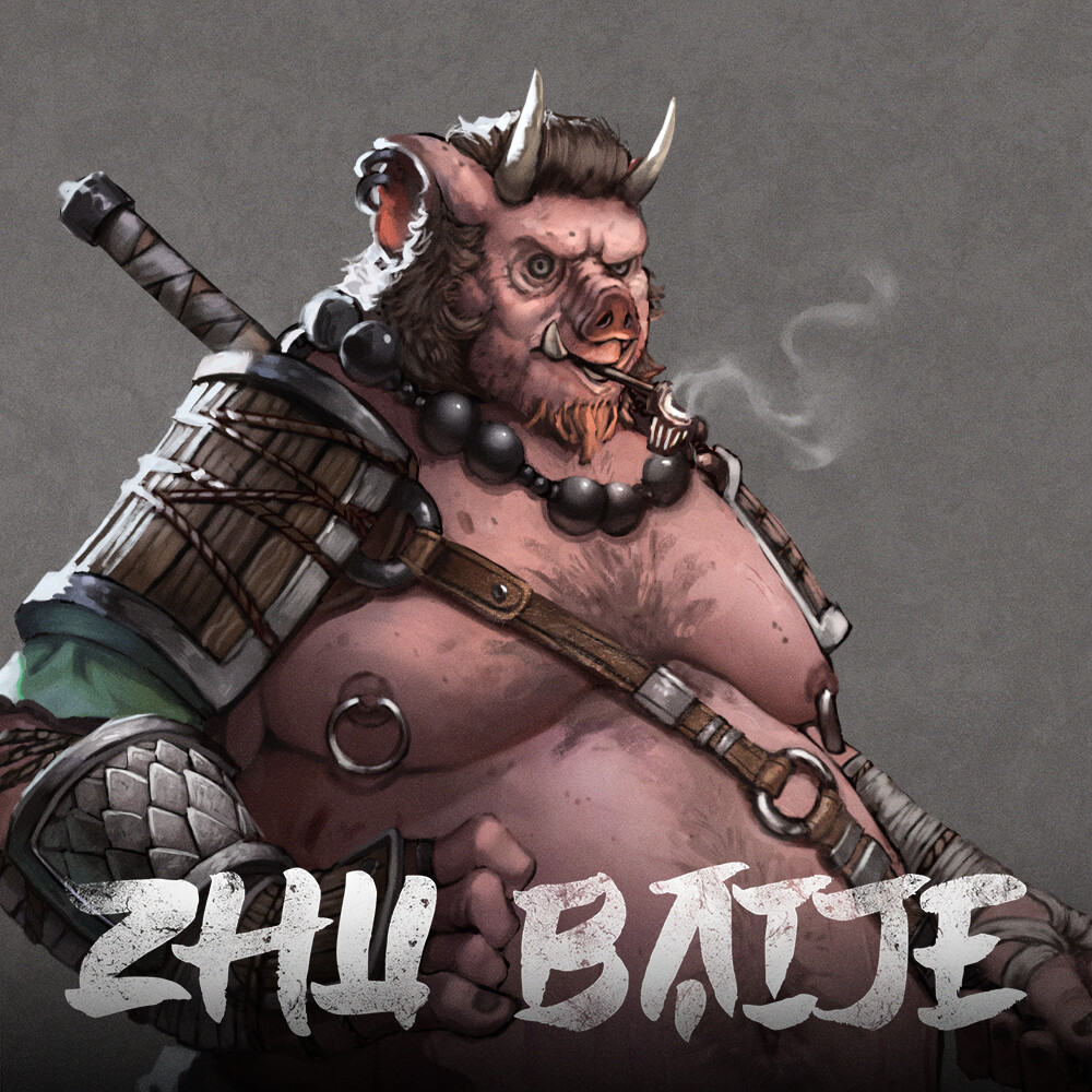 ArtStation - Zhu Baije - Character Design