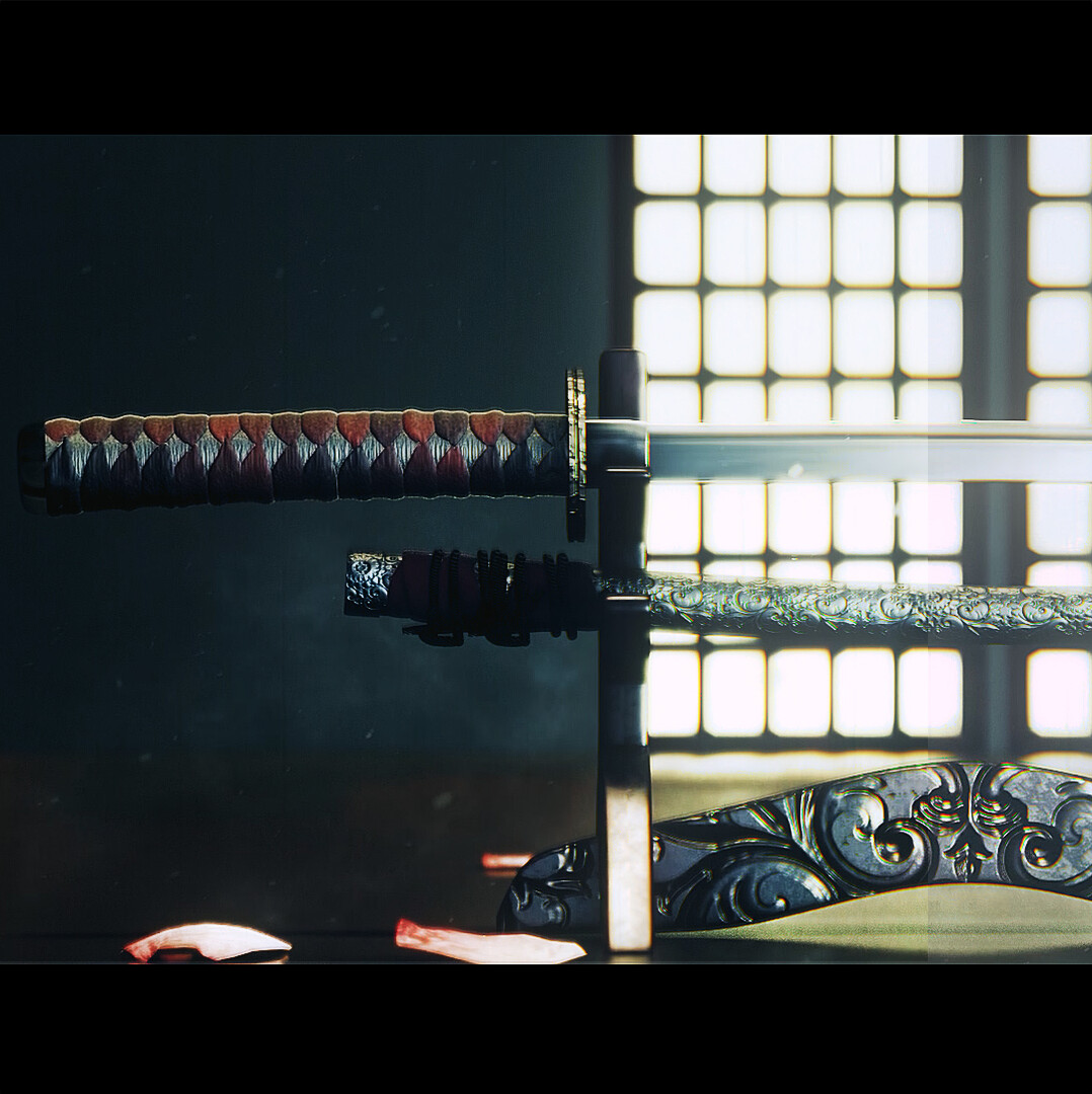 ArtStation - KATANA - Samurai sword animation