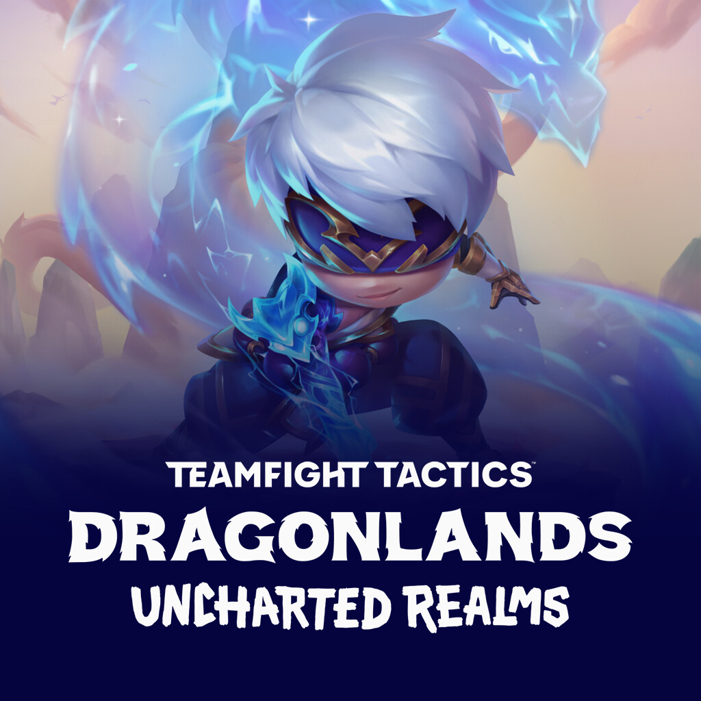 王 畅 - TFT Set 7.5 Chibi Dragonmancer Leesin VFX art from TEAMFIGHT TACTICS by RIOT GAMES