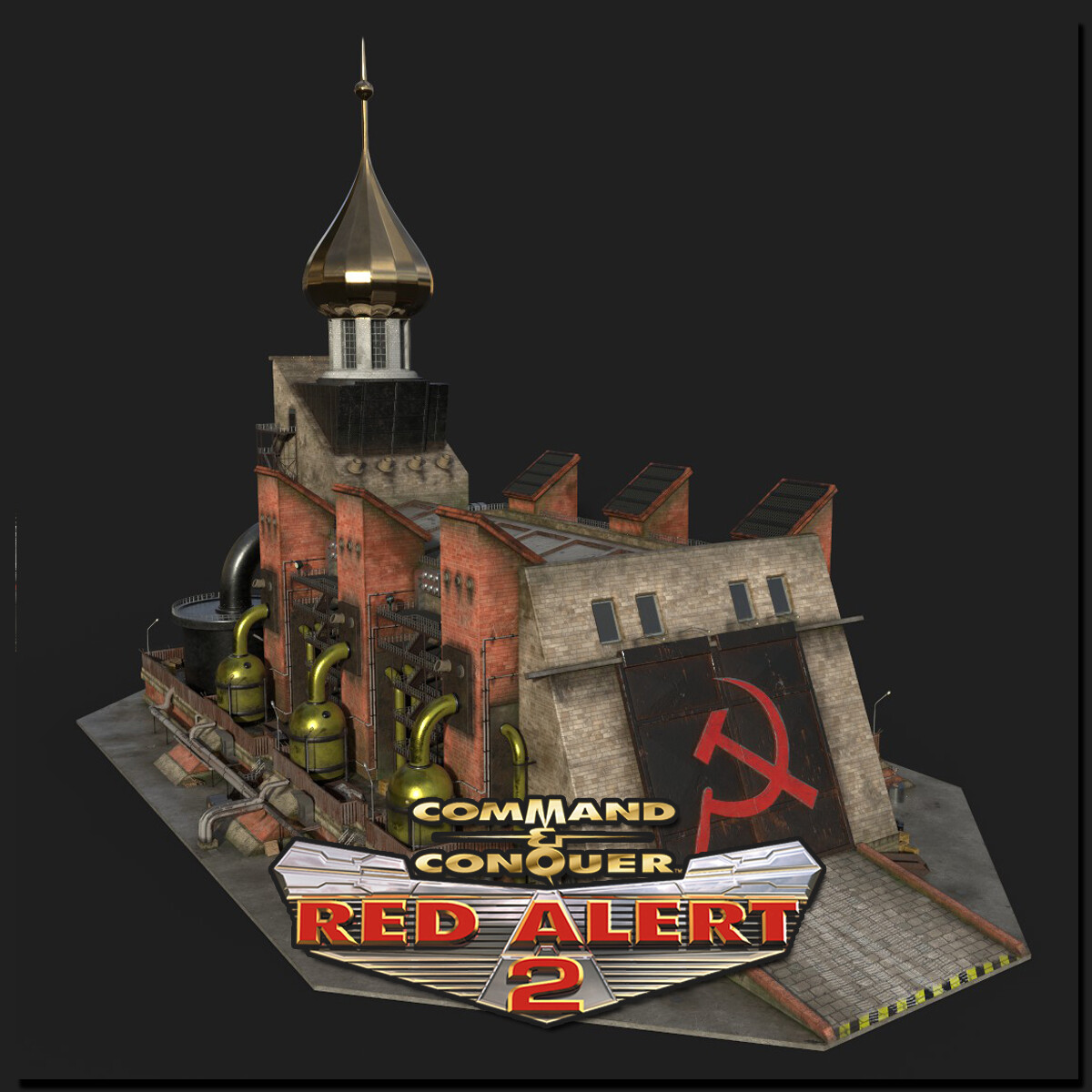 ArtStation - Red Alert 2 Soviet War Factory