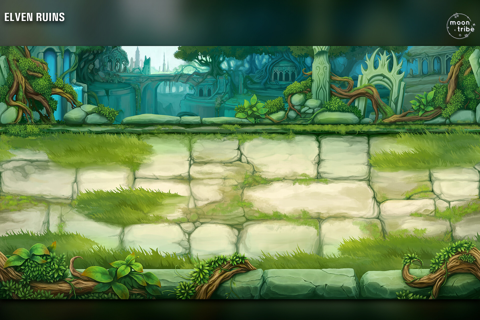 ArtStation - Fantasy Backgrounds set #1