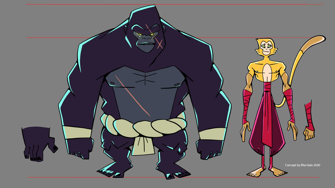 ArtStation - my Monkeys