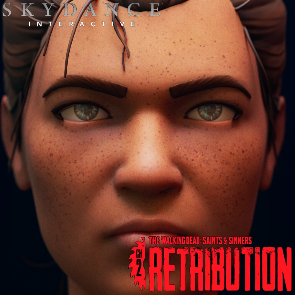 ArtStation - TWD Saints and Sinners Chapter 2 - Barnes Low Poly- 2022