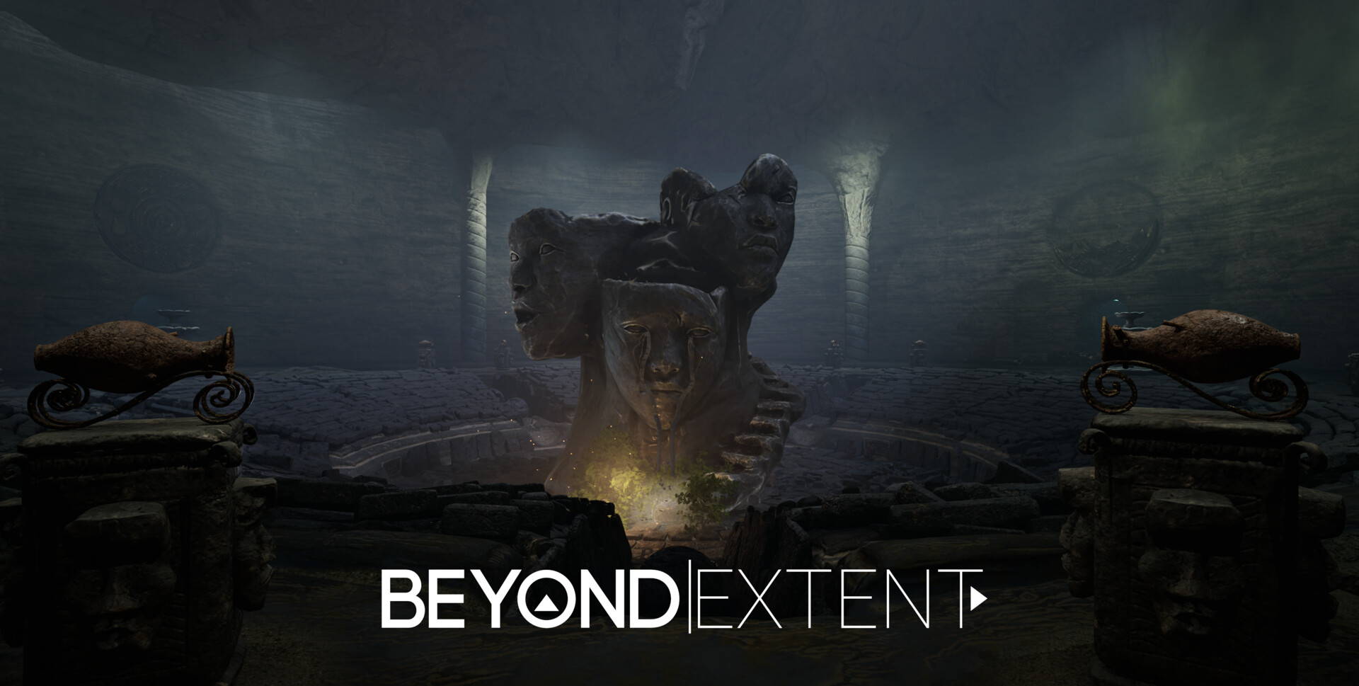 ArtStation - Sunken Temple of the Water Gods - Beyond Extent team Challenge