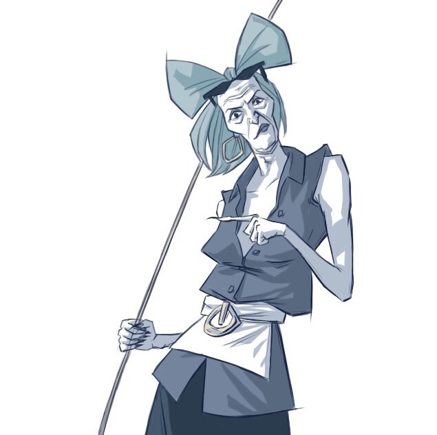 ArtStation - Janitor Lady