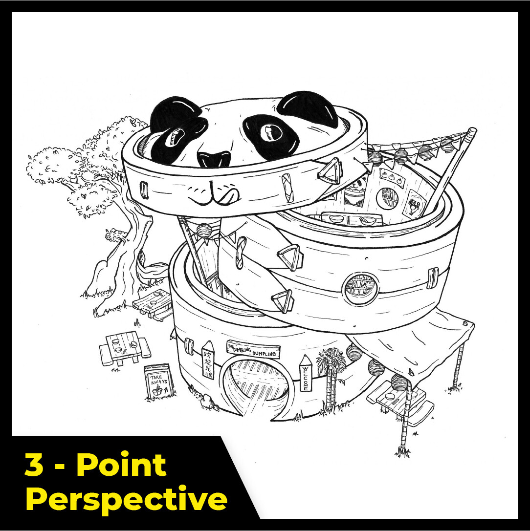 ArtStation - 3-Point Perspective