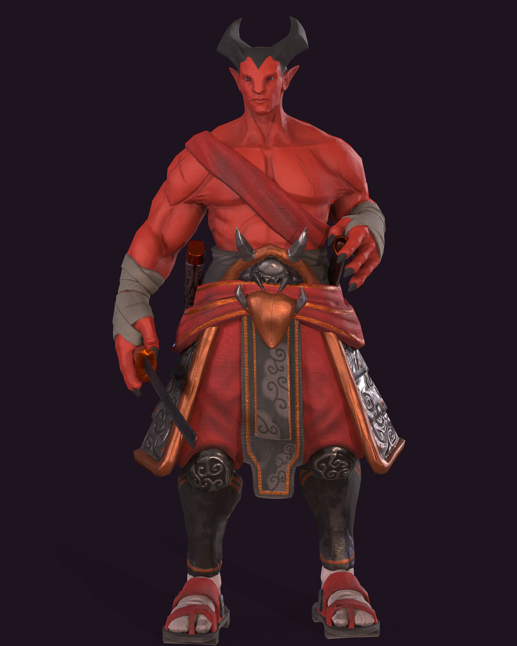 ArtStation - Stylized Ronin