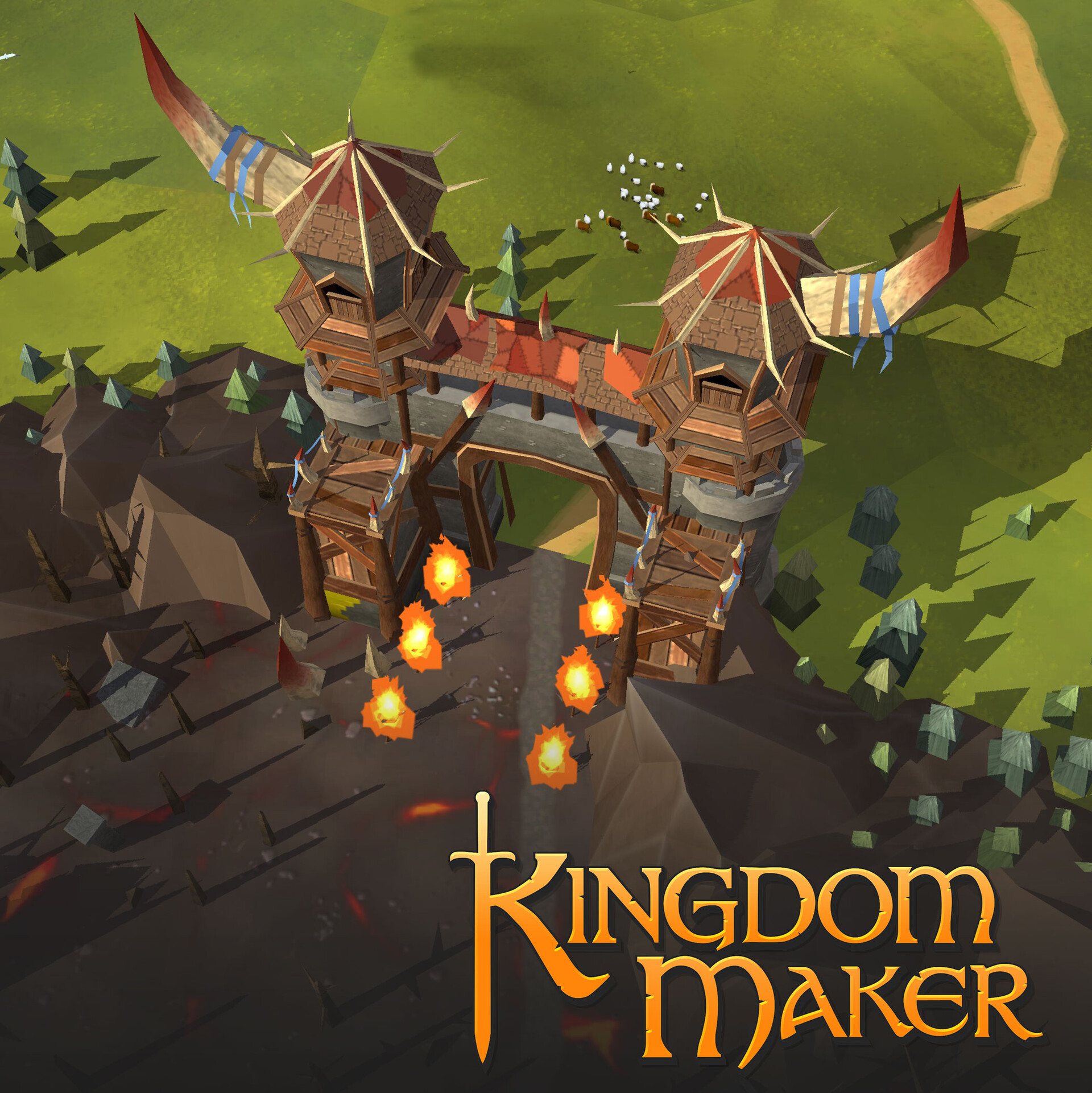 ArtStation - Kingdom Maker - County Map Assets