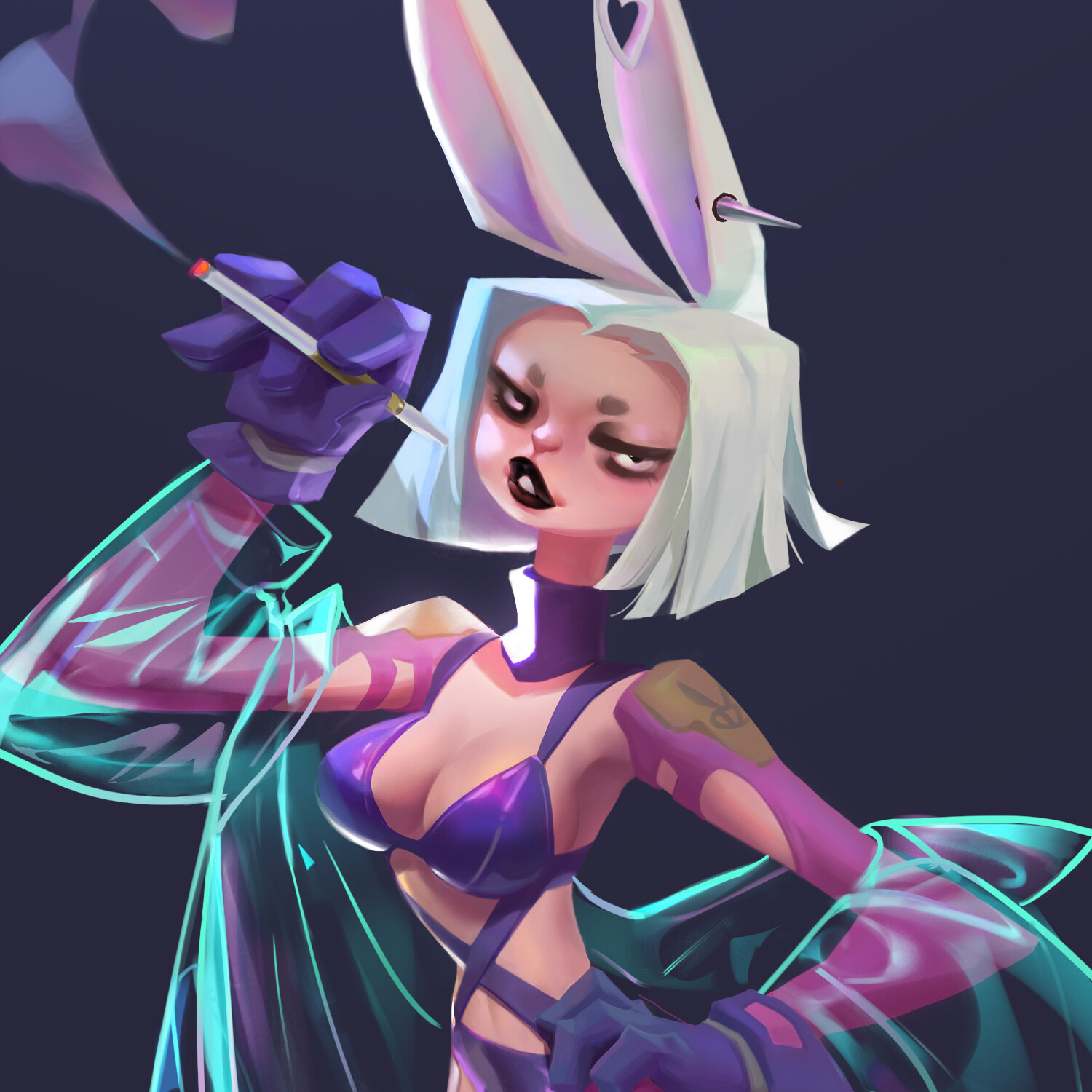 ArtStation - Rabbit and Wolf