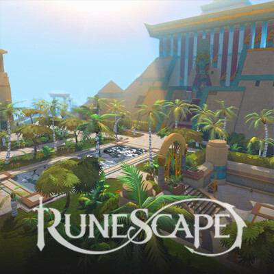 ArtStation - Environment Art - The Golden City of Menaphos